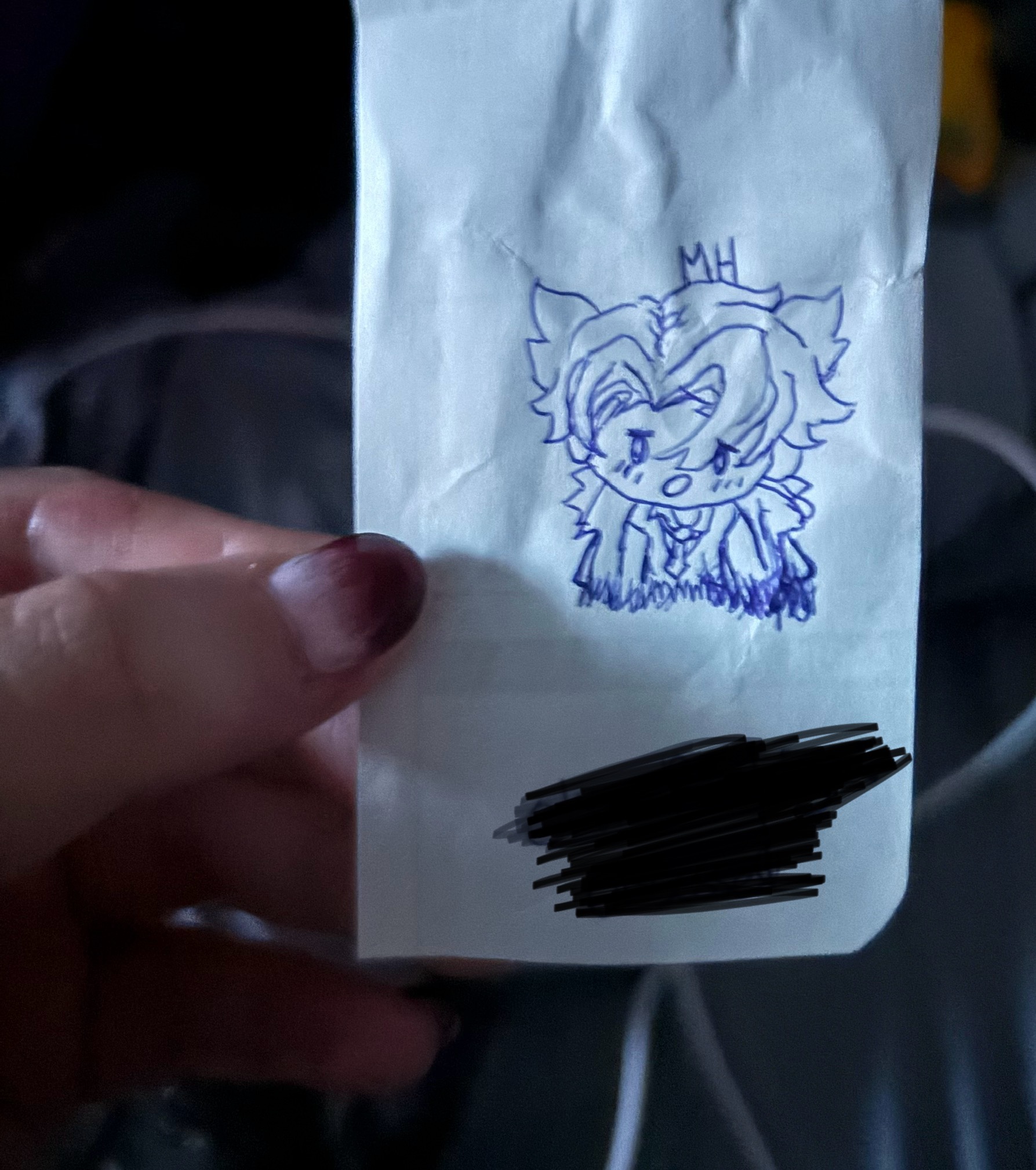 Went To The Store Stayed In Moms Vehicle And Doodled Wriothesley 🥺💕 ...