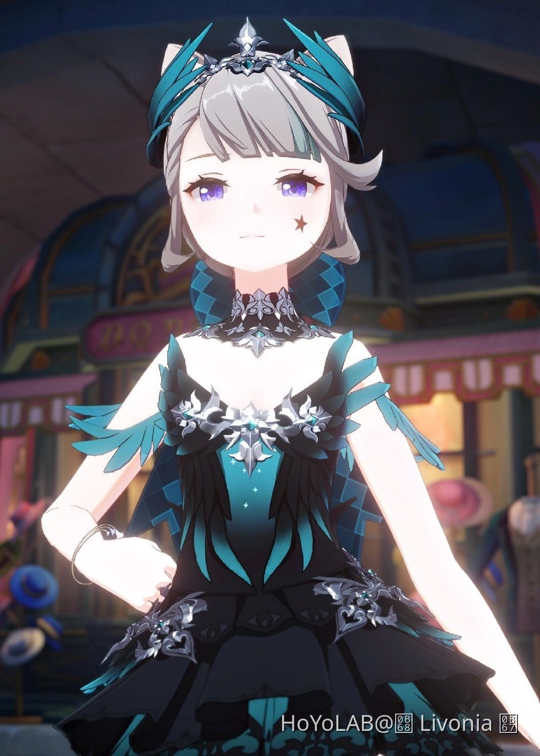 Black Swan Lynette Skin ! Genshin Impact | HoYoLAB