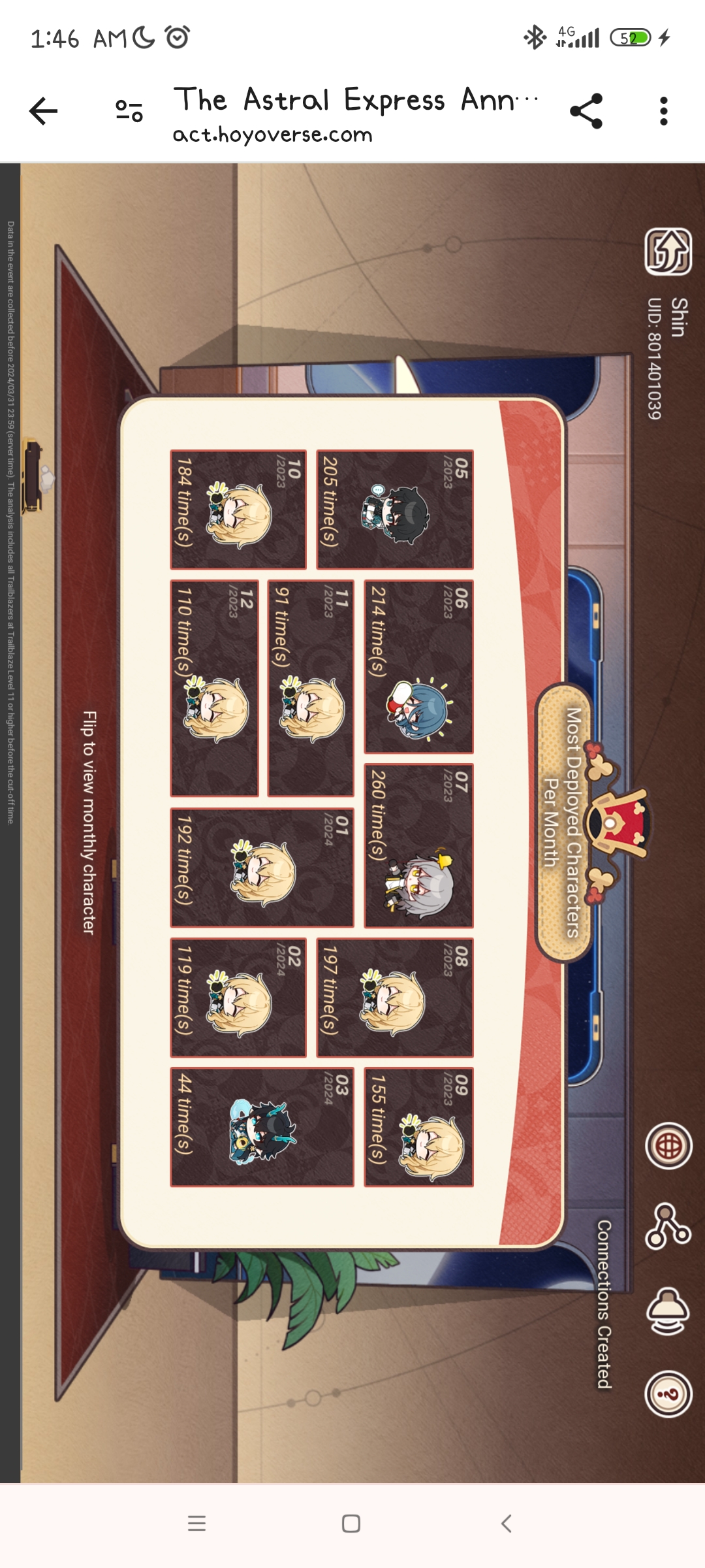 Star Rail Anniversary Data Report Honkai: Star Rail | HoYoLAB