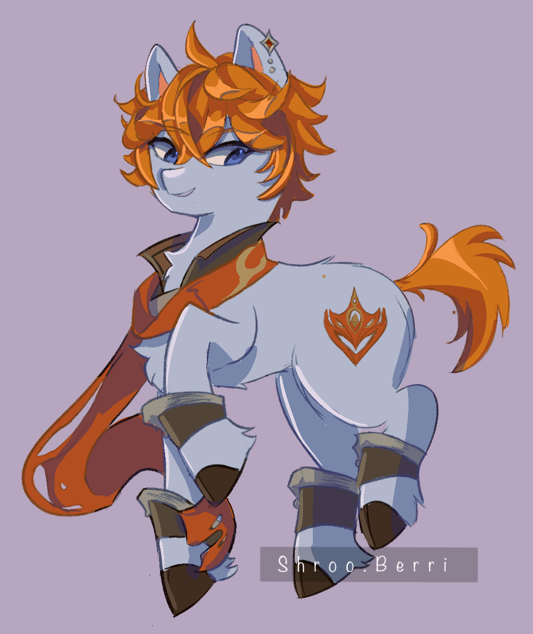 Childe pony! Genshin Impact | HoYoLAB