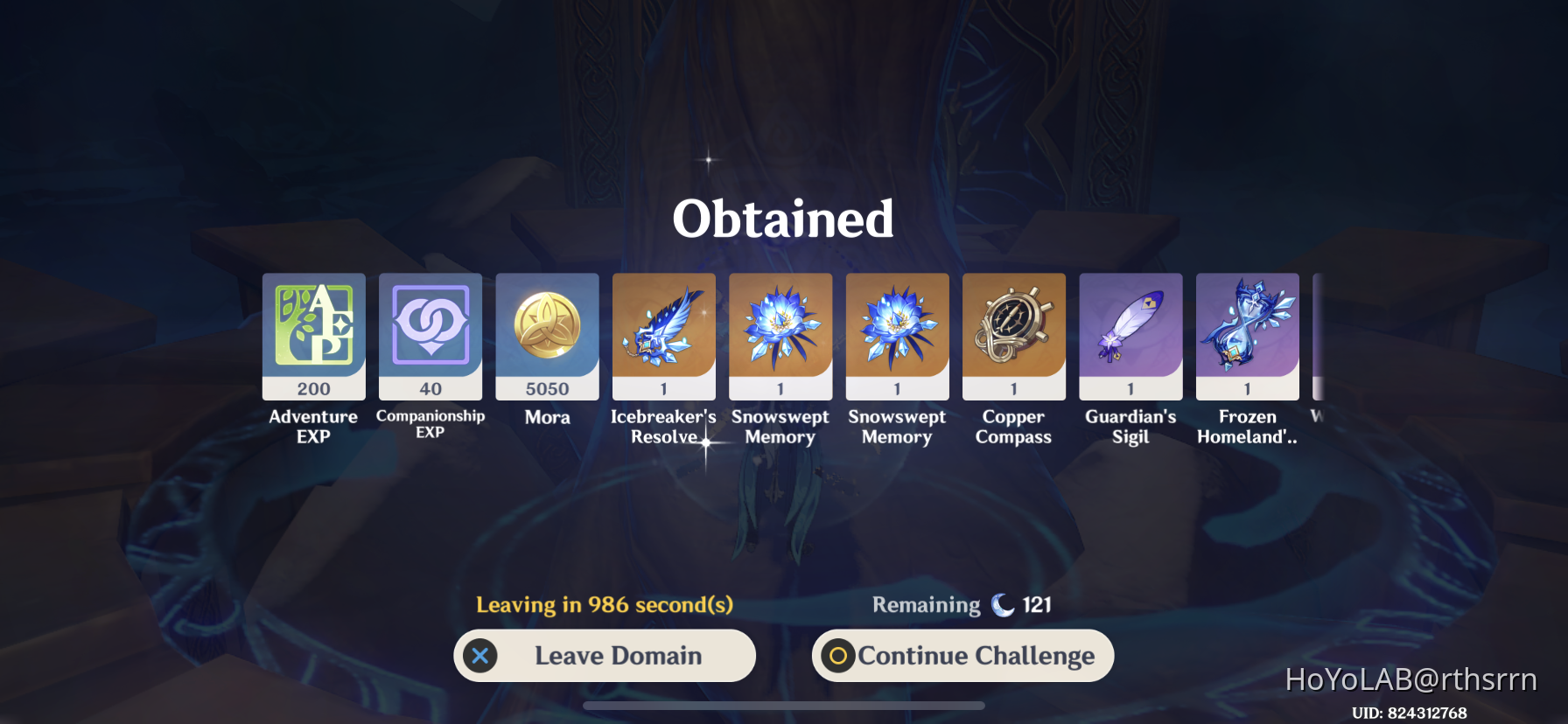 blizzard strayer domain?? Genshin Impact | HoYoLAB