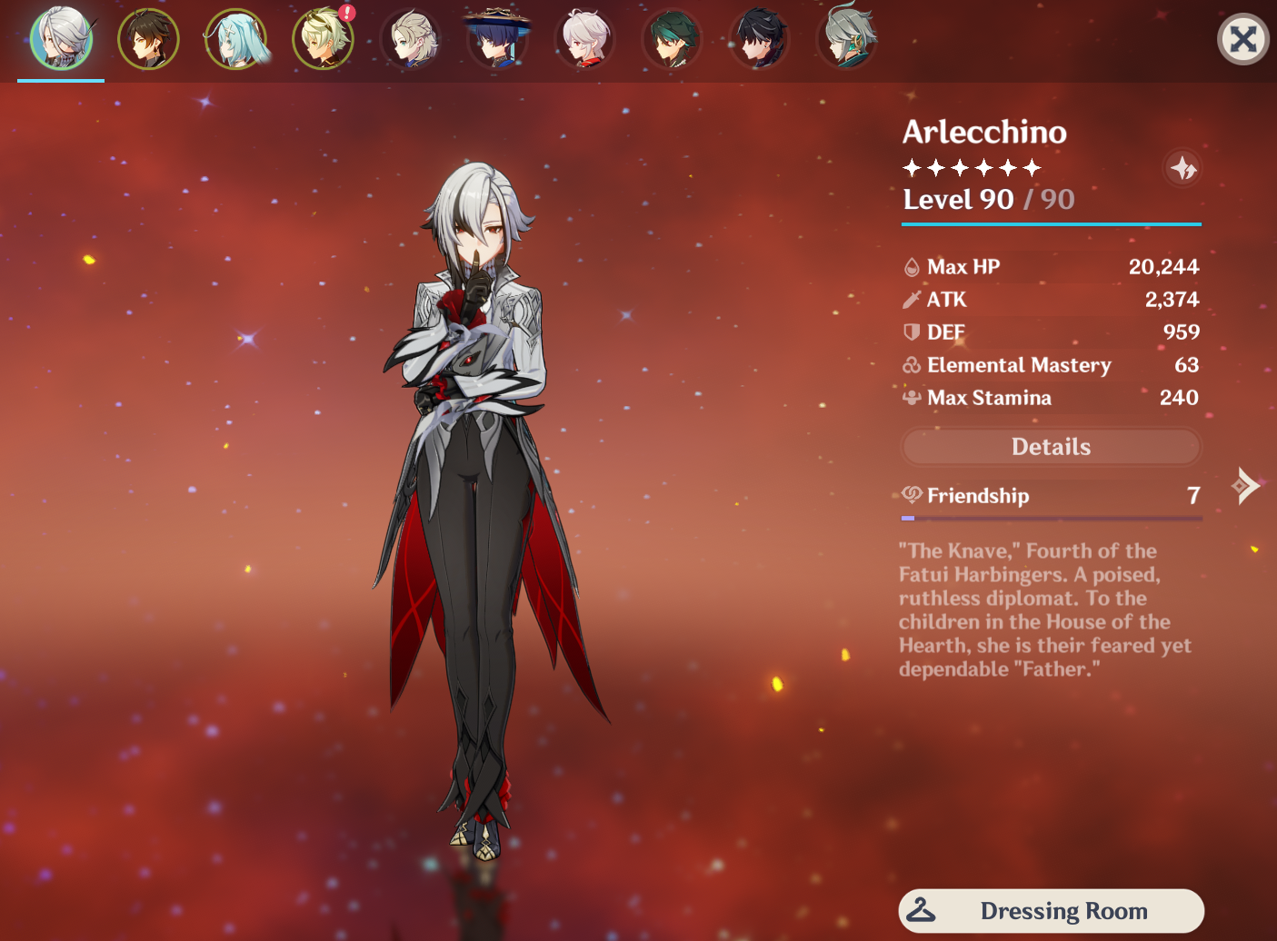 Day 3 of Arlecchino: Friendship Lvl Check + Guide! Genshin Impact | HoYoLAB