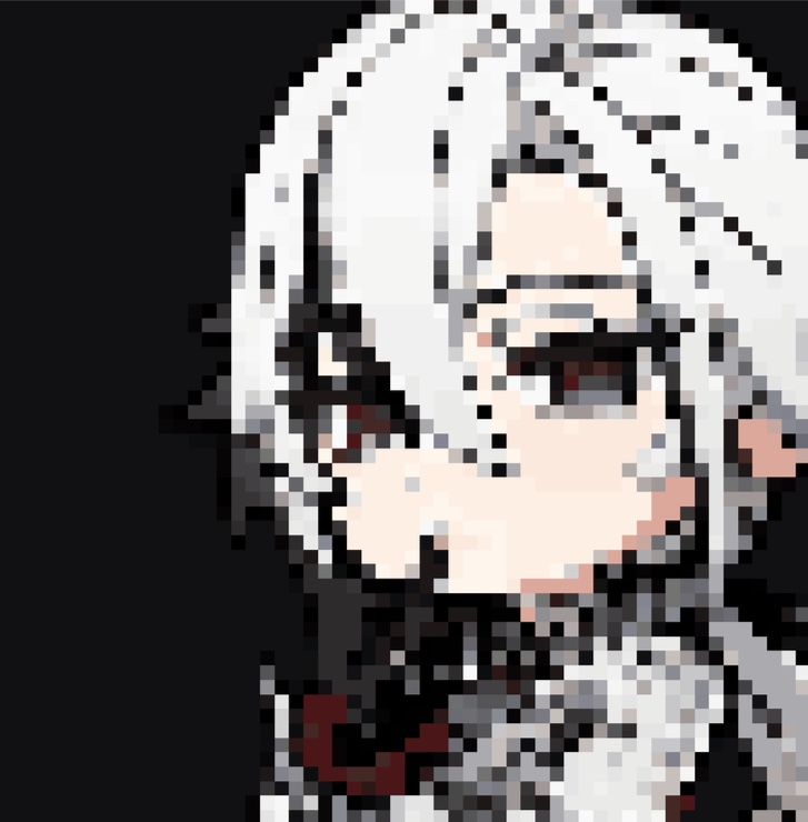 Arrlechino Pixel Art by me Genshin Impact | HoYoLAB