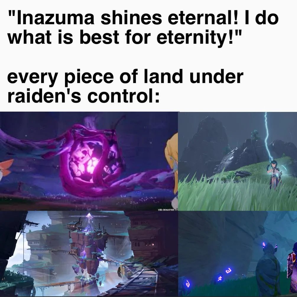 Raiden controlling inazuma Genshin Impact | HoYoLAB