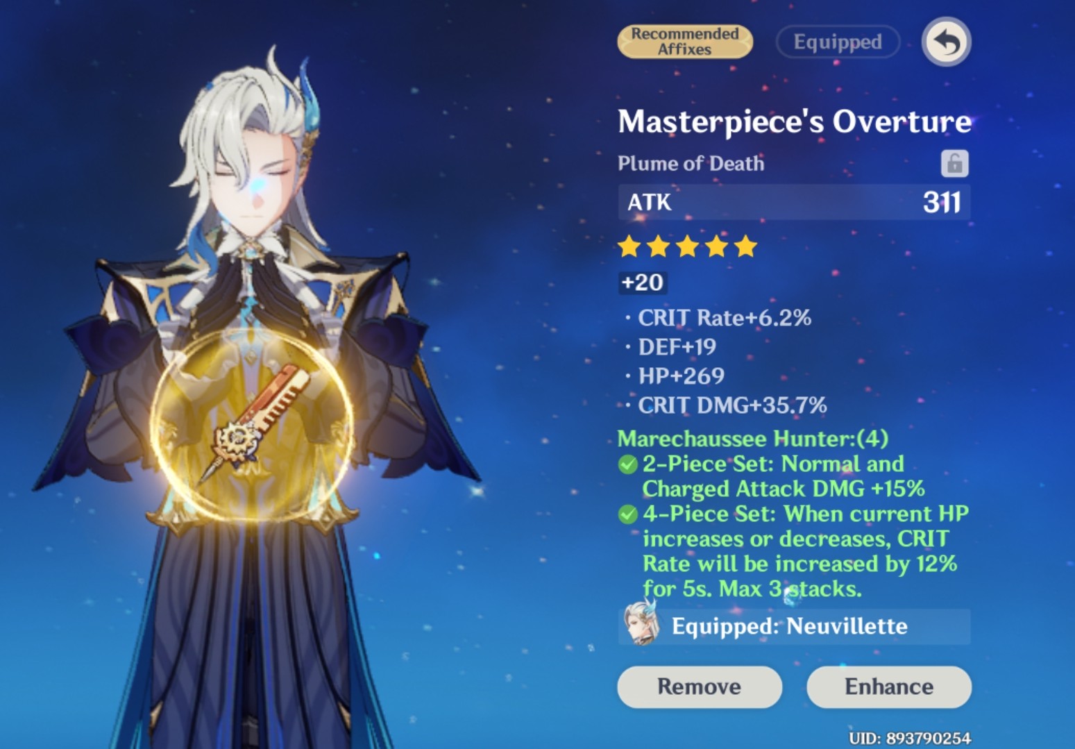 is this a good artifact for neuvilette? Genshin Impact | HoYoLAB