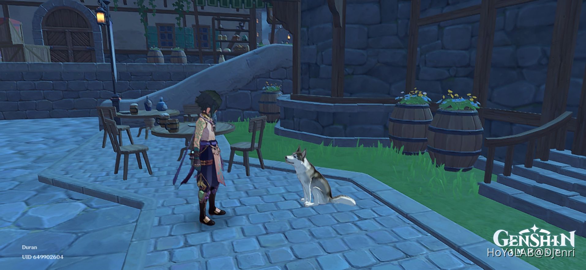 Xiao and the Dog Genshin Impact | HoYoLAB