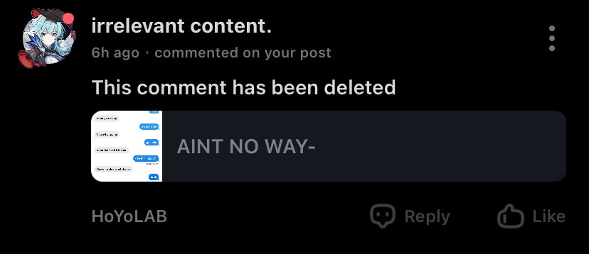 Look who tried to comment on my post again!~ | HoYoLAB