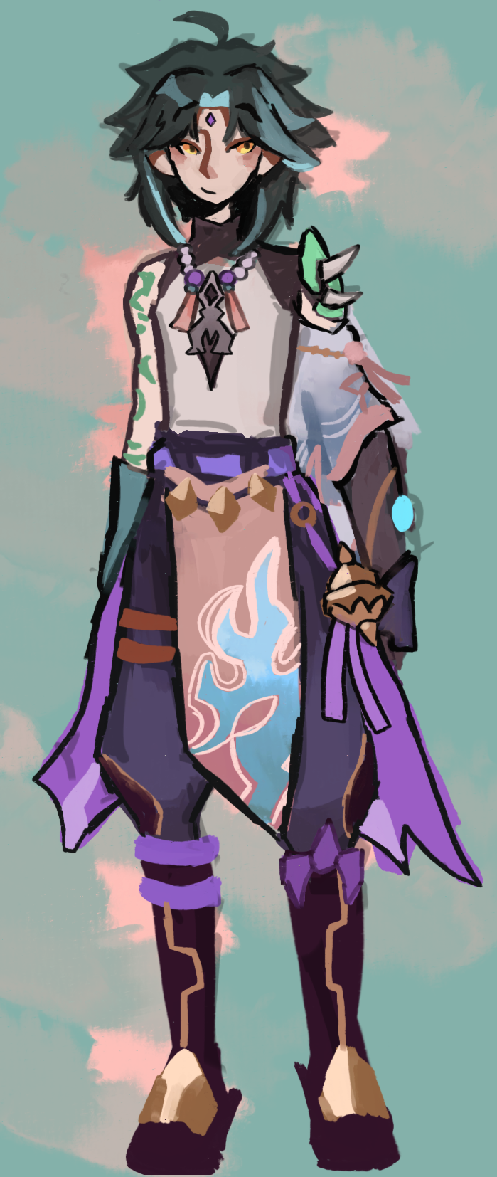 Xiao fanart! Genshin Impact | HoYoLAB