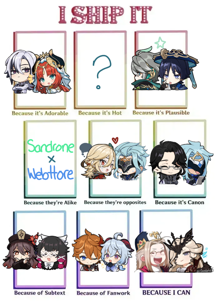 Rare Pairs - Harbinger Ed. Genshin Impact | HoYoLAB