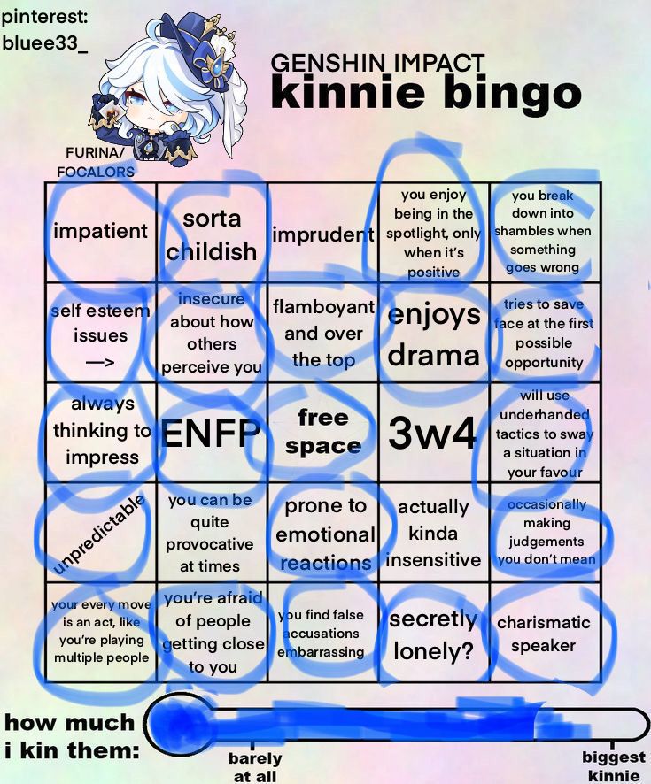 Kinnie bingo #1 ^^ Genshin Impact | HoYoLAB