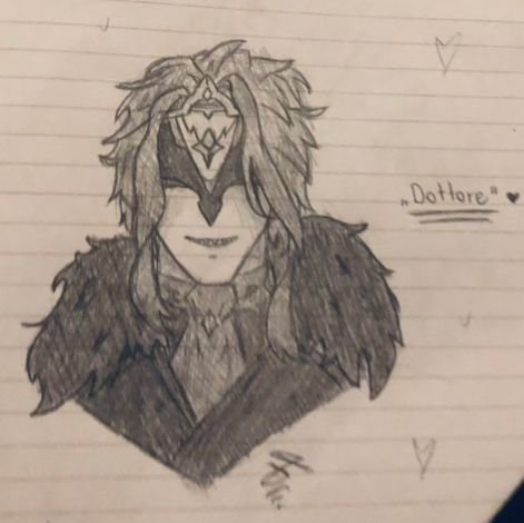 Dottore drawing :)) Genshin Impact | HoYoLAB