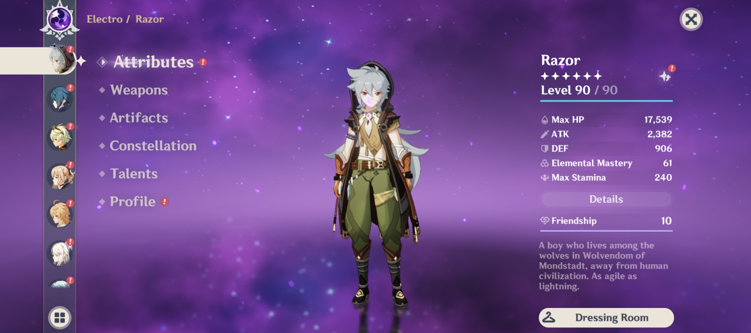 Physical Razor build Genshin Impact | HoYoLAB