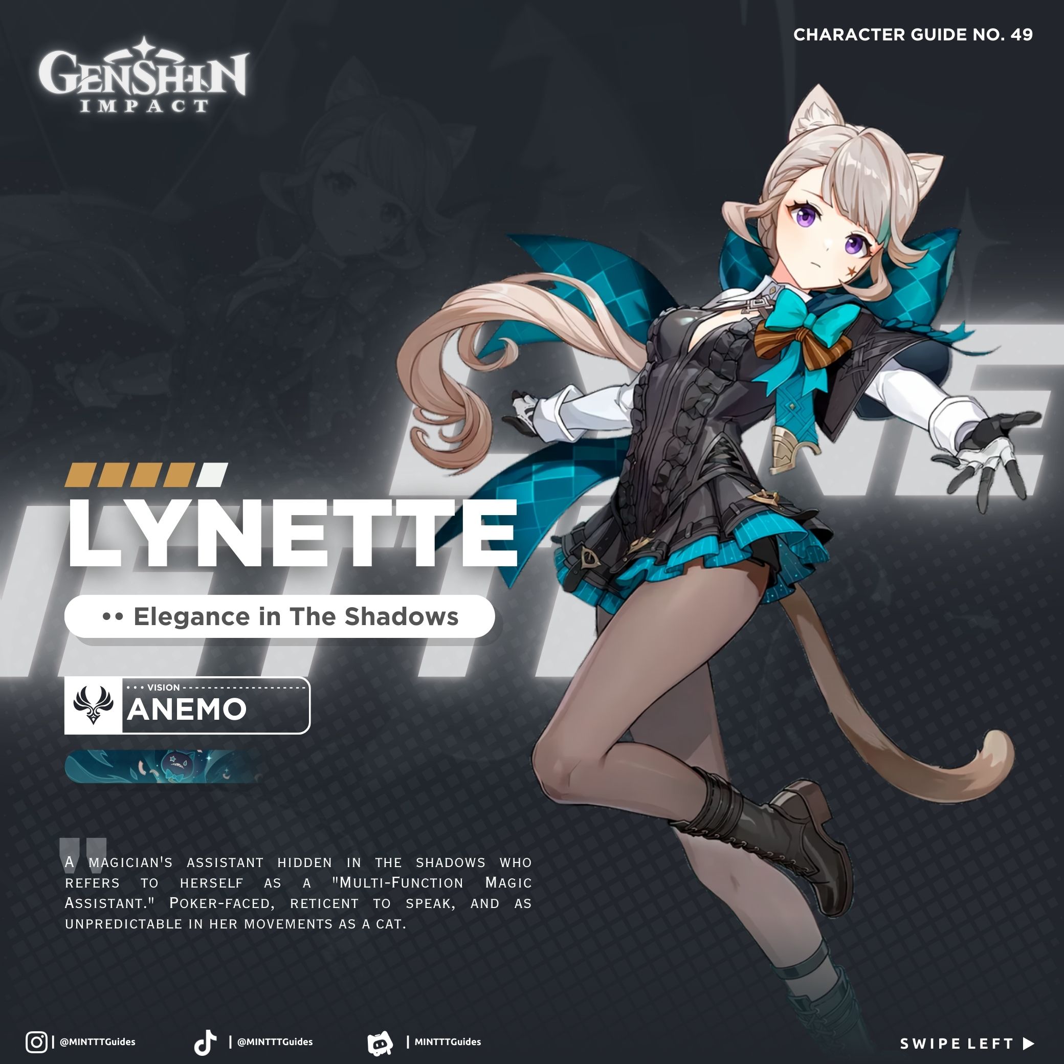 LYNETTE - BUILD GUIDE (V4.6) | GENSHIN IMPACT [UPDATED] Genshin Impact ...