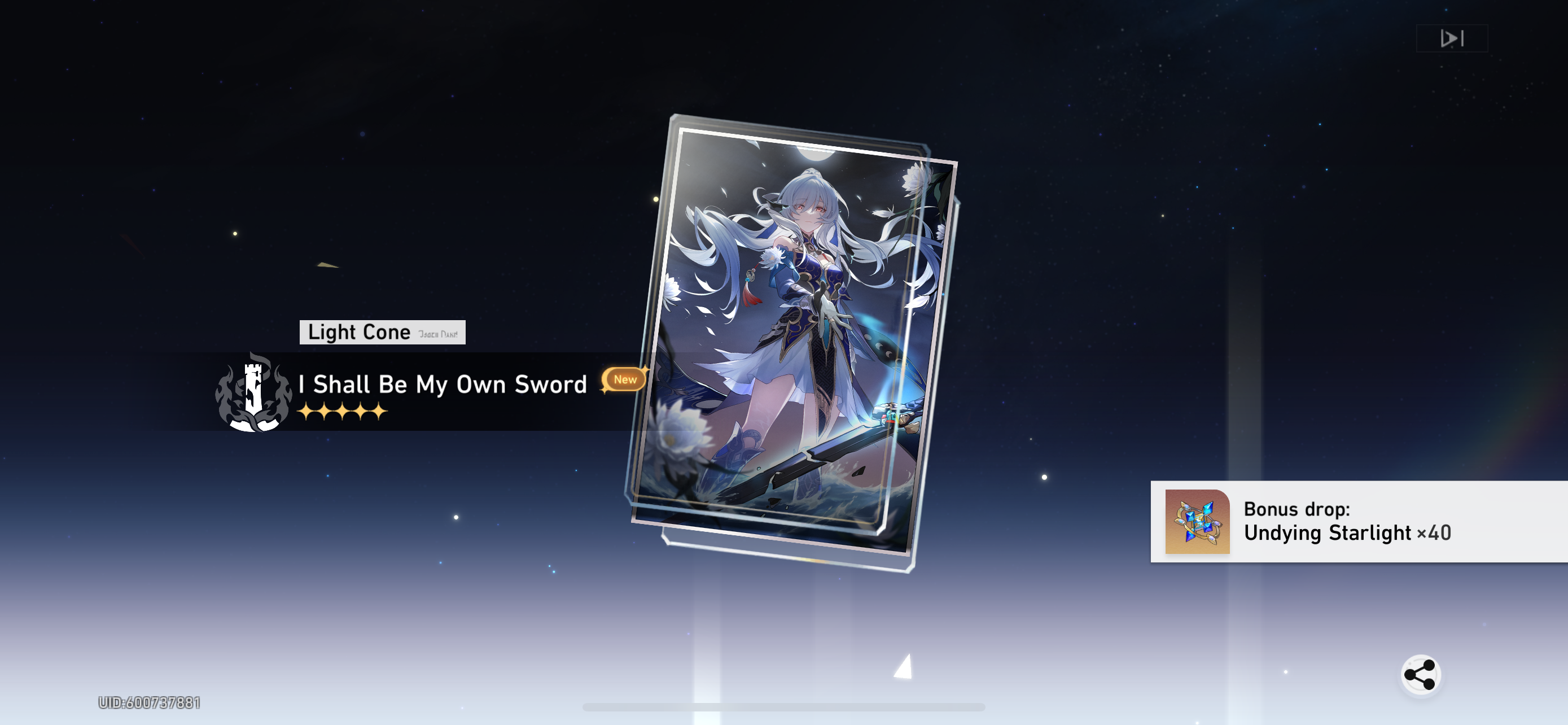 I got jing liu lightcone finally!! Honkai: Star Rail | HoYoLAB