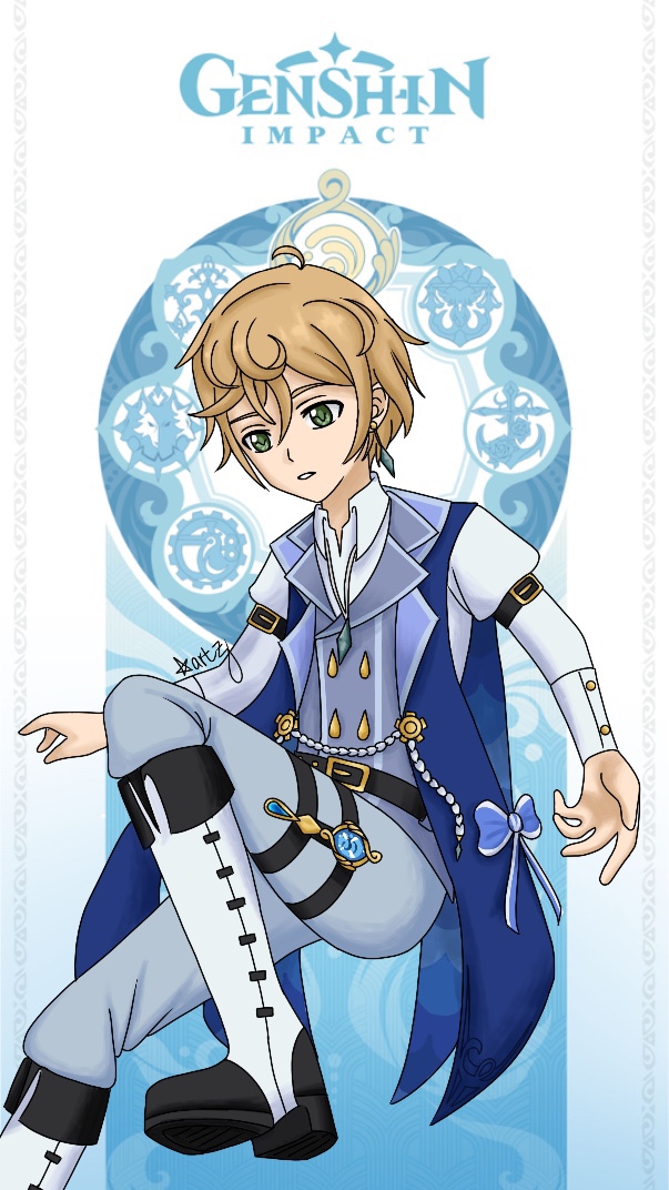 My Hydro OC (Genshin Impact) Genshin Impact | HoYoLAB