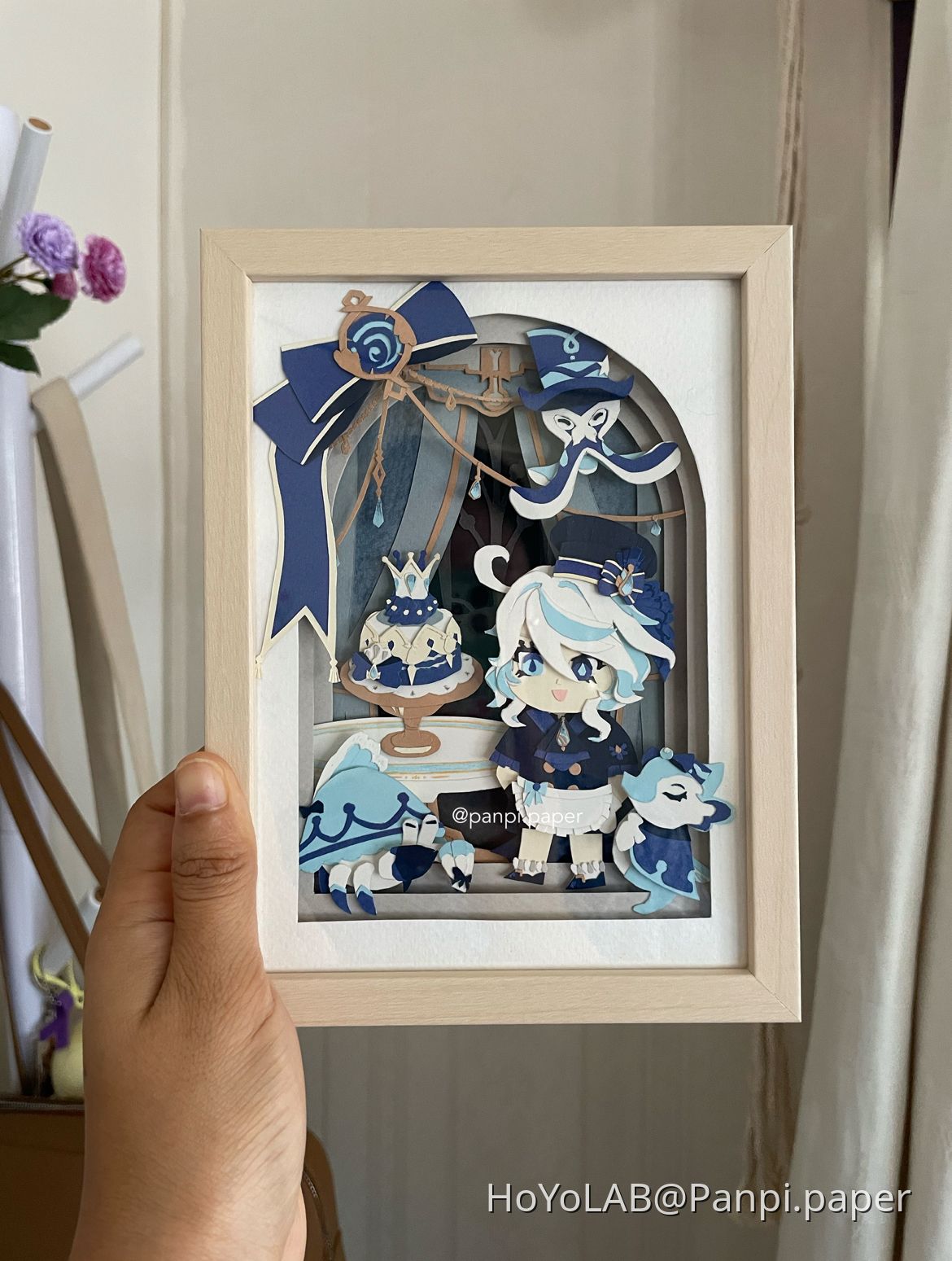 My Furina paper craft fan art Genshin Impact | HoYoLAB