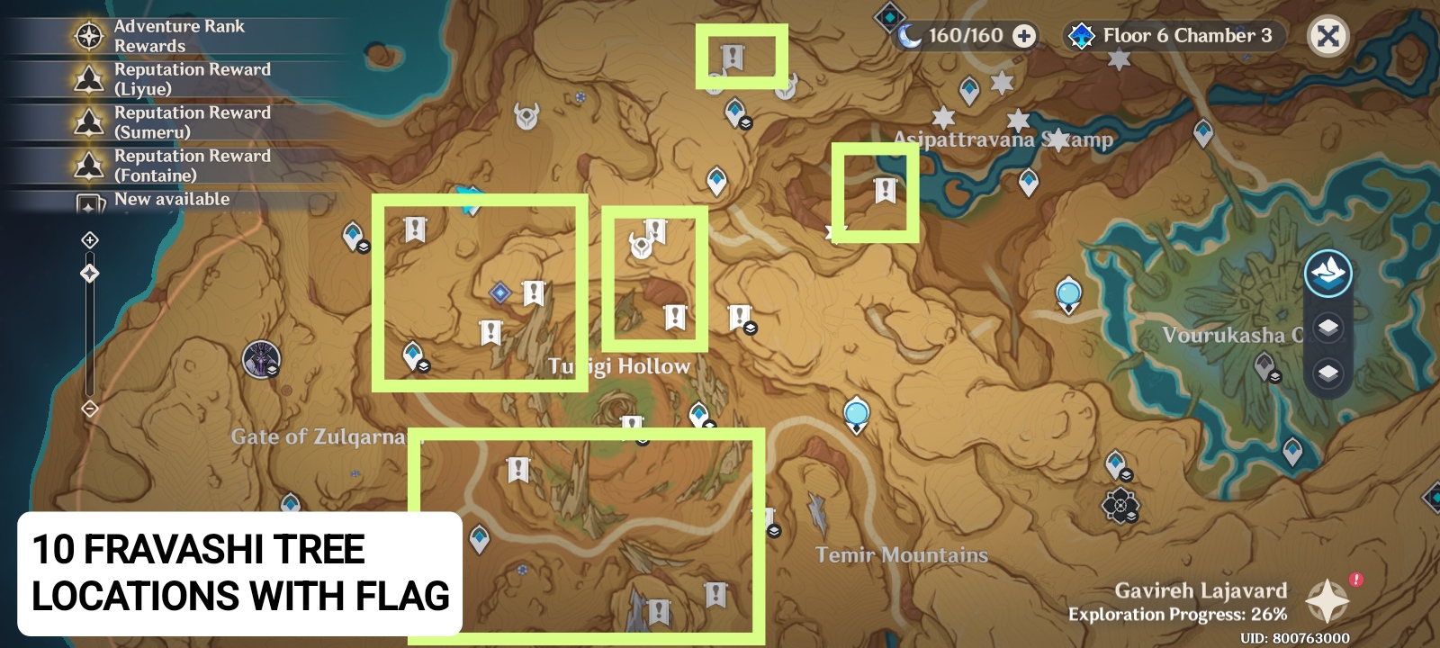 10 FRAVASHI TREE LOCATIONS GENSHIN IMPACT Genshin Impact | HoYoLAB