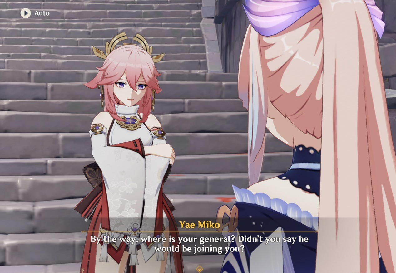 Some more screenshots of Miko Genshin Impact | HoYoLAB