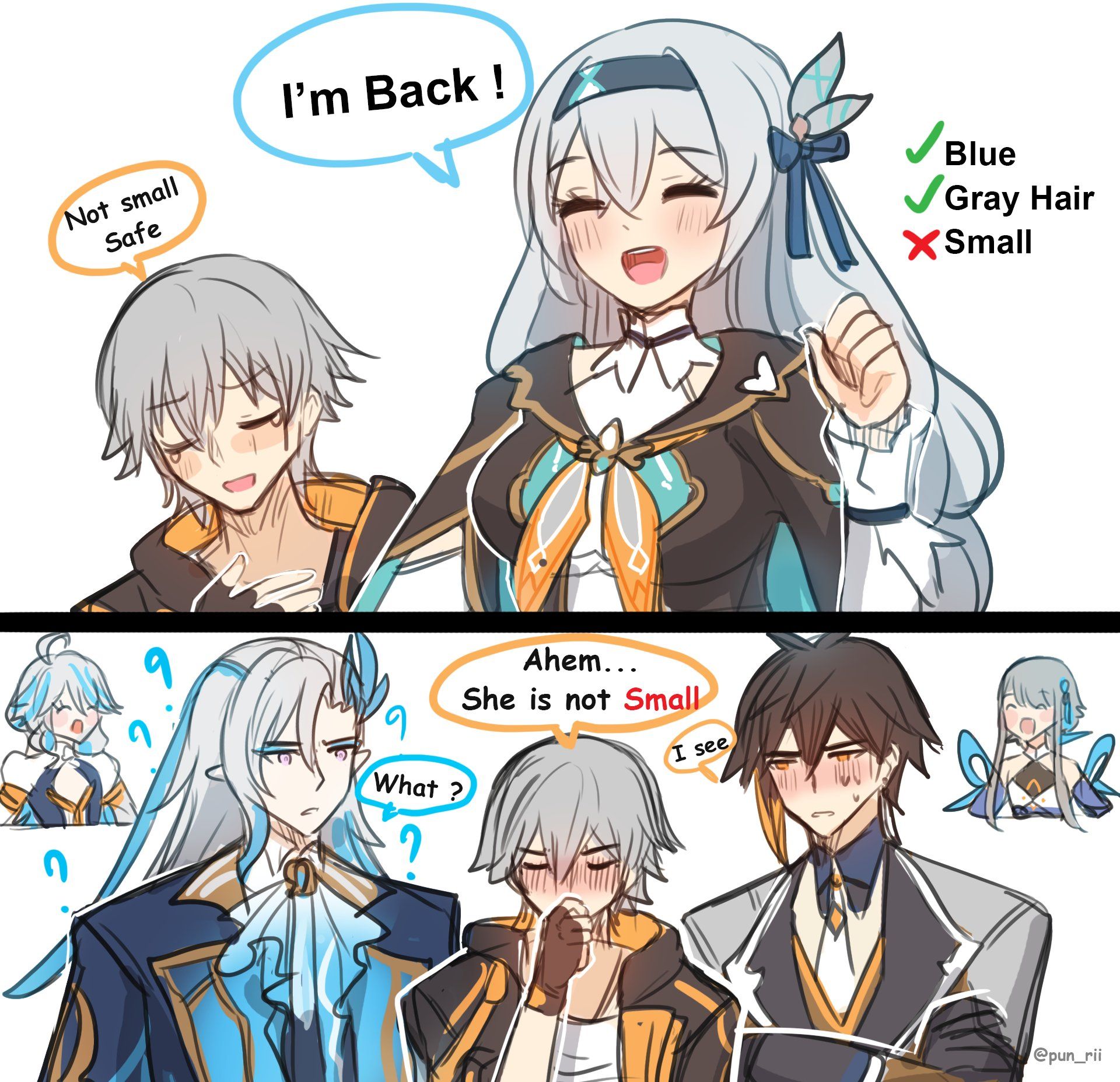 If Zhongli, Guizhong, Neuvillette and Focalors from Genshin Impact intervene Caelus and Firefly ...