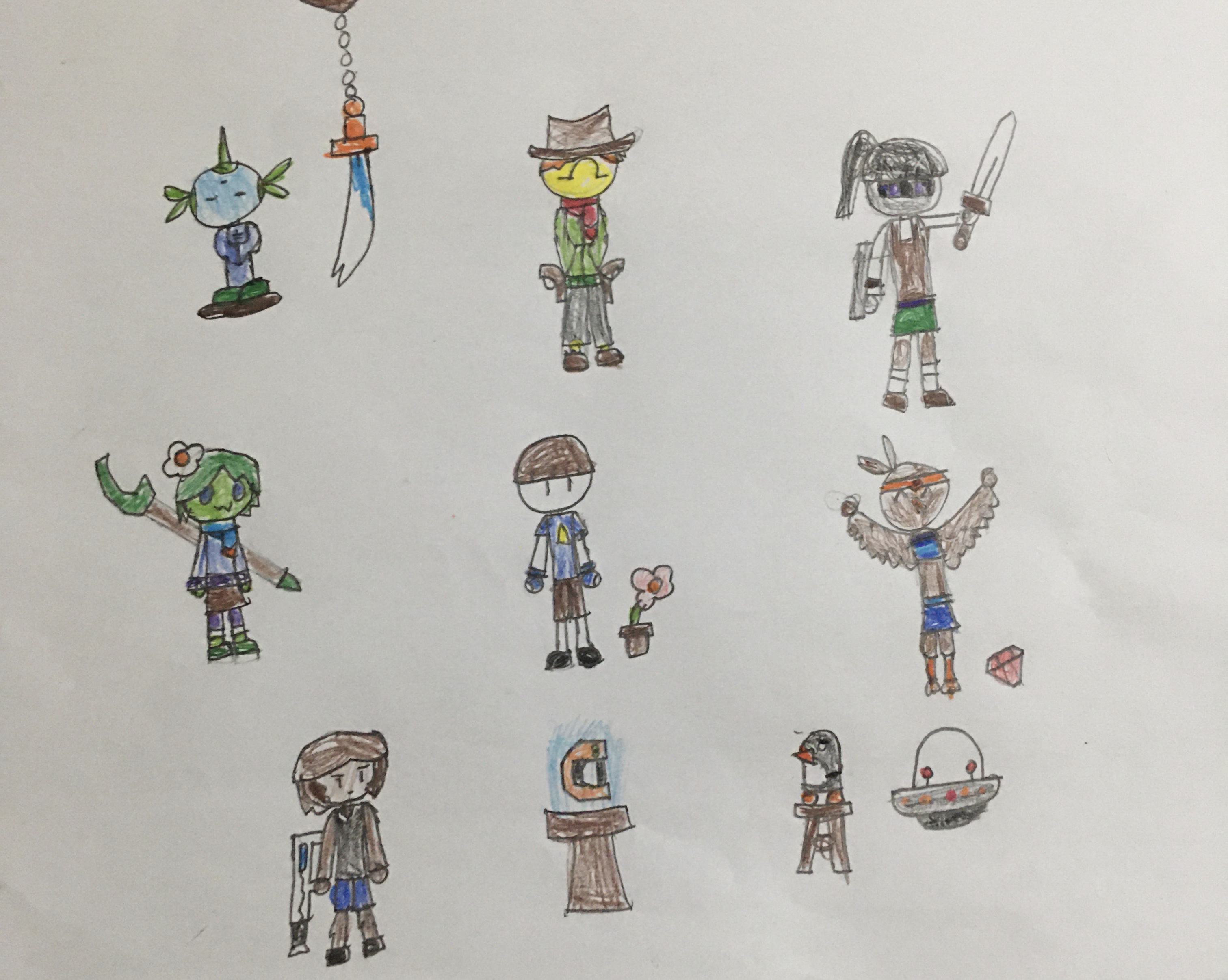 Old Starbound drawing | HoYoLAB