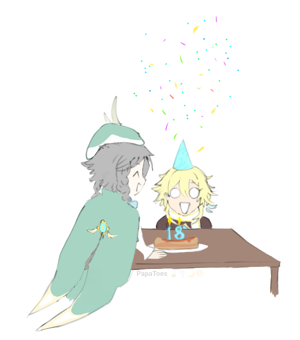 So today is my birthday (that I definitely remembered) so here's a ...