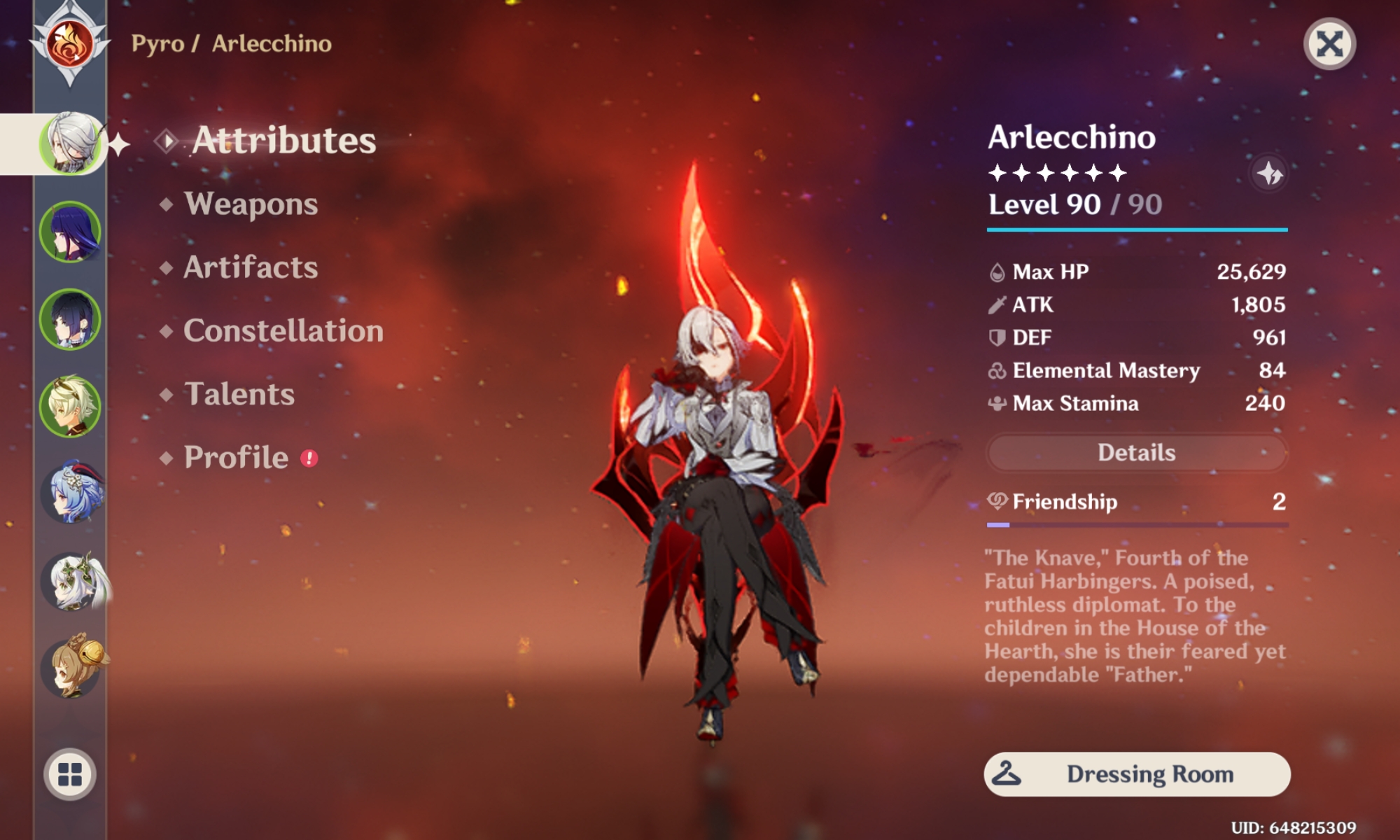 Week one of building arlecchino! Genshin Impact | HoYoLAB