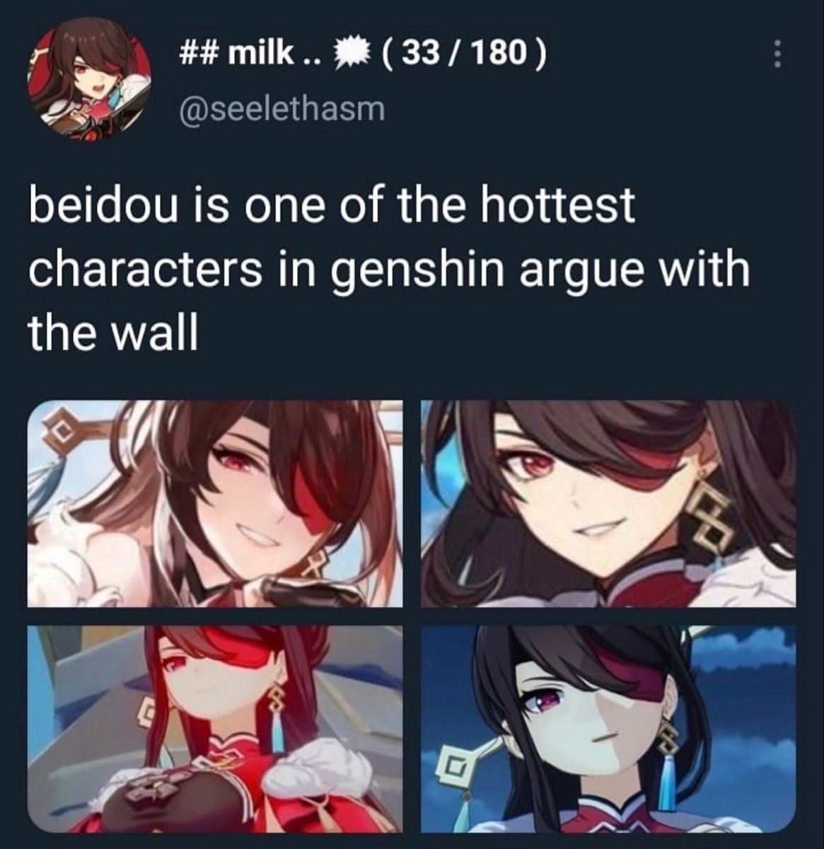 Beidou meme Genshin Impact | HoYoLAB