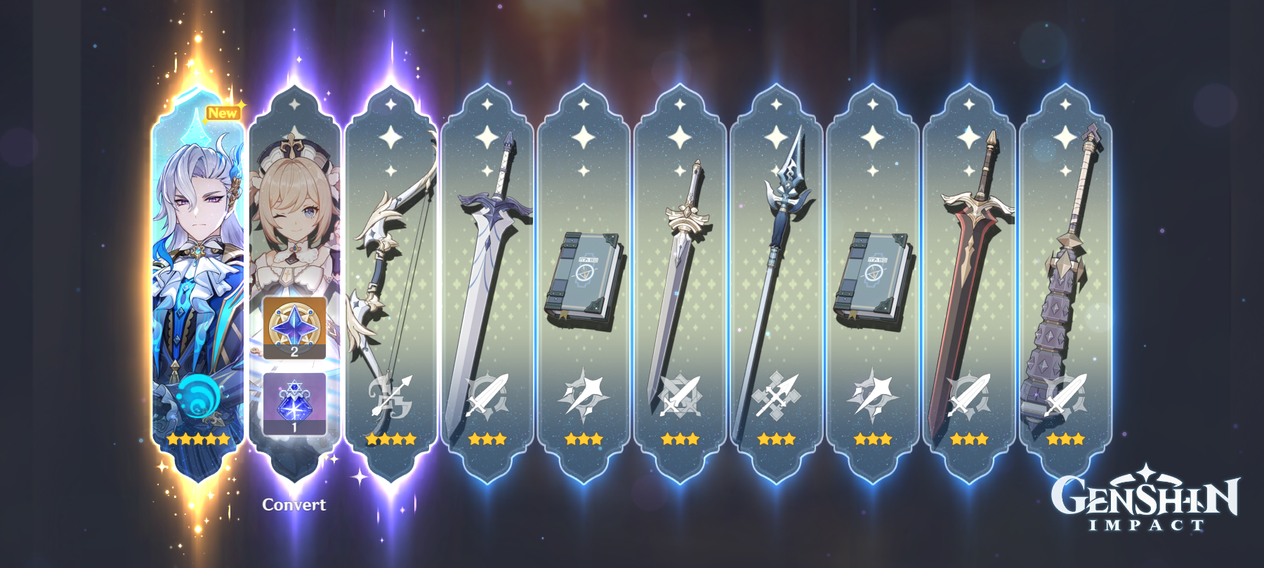 wish banner and standard banner Genshin Impact | HoYoLAB