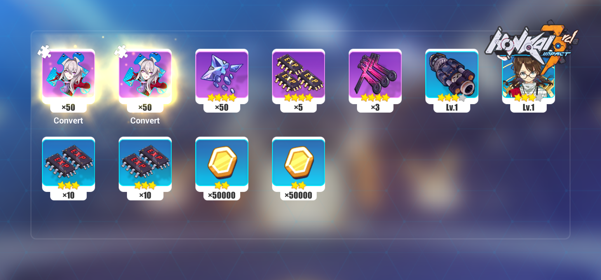 Lucky 10 pull~~ Honkai Impact 3rd | HoYoLAB