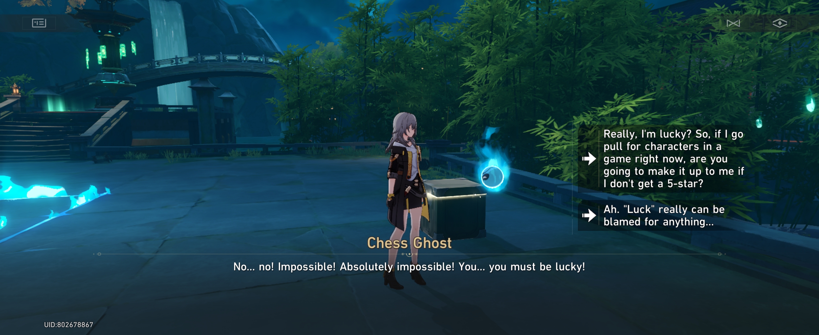 Haha thank you Chess Ghost Honkai: Star Rail | HoYoLAB