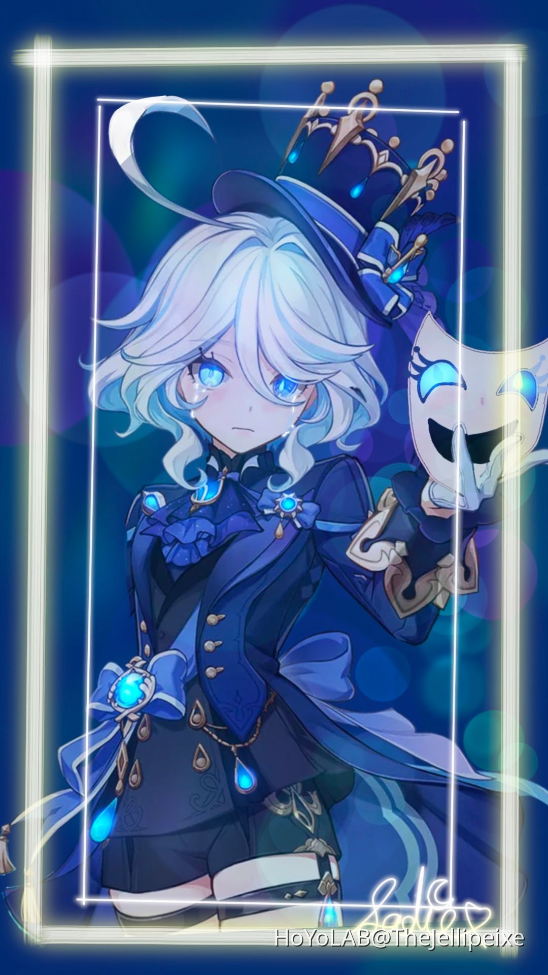 Sad Furina wallpaper for anyone who wants it Genshin Impact | HoYoLAB