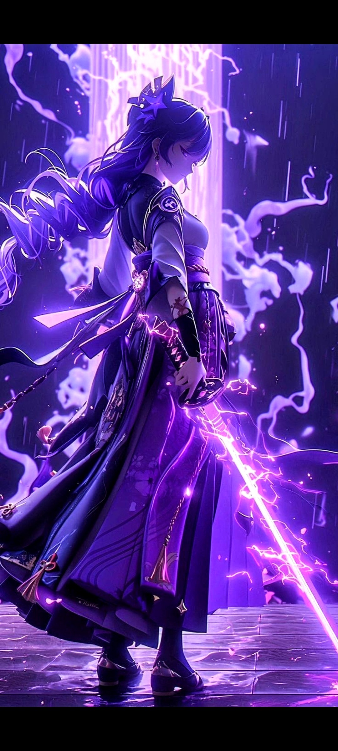 Raiden fan art Genshin Impact | HoYoLAB