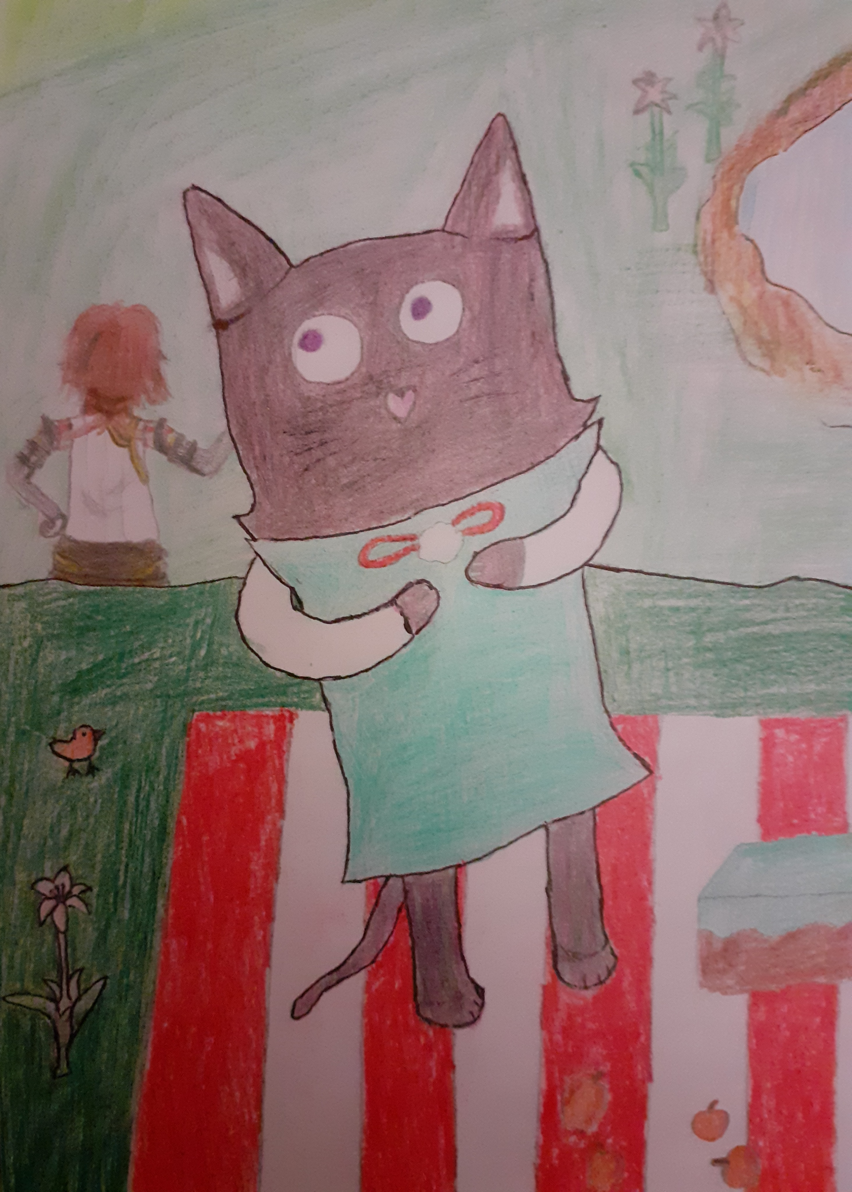 Scarameow Fanart: Picnic at Starsnatch Cliff | HoYoLAB