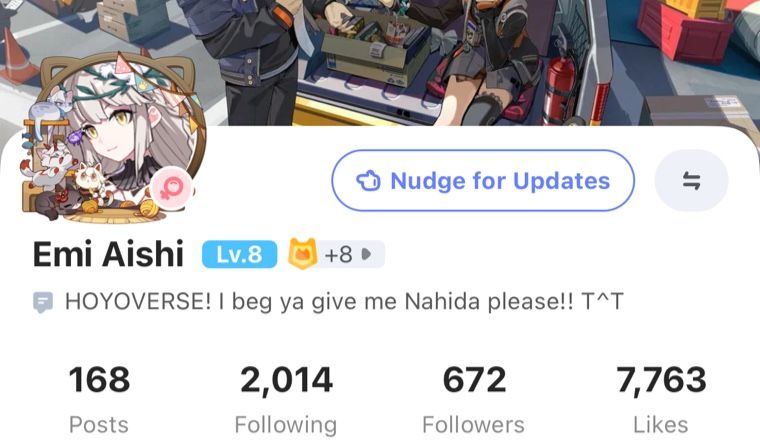 Help Emi Aishi Get to 700!! Genshin Impact | HoYoLAB