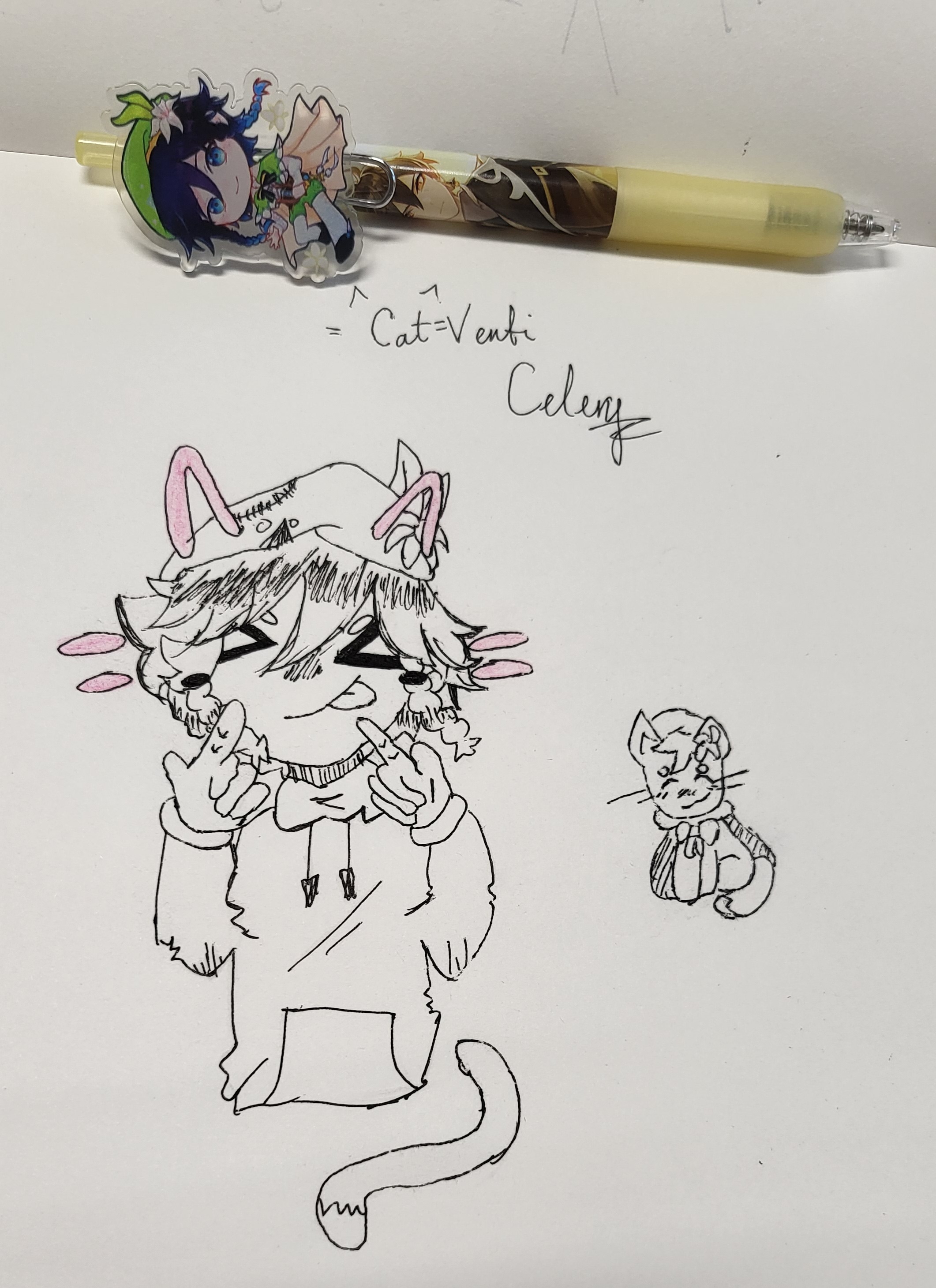 venti drawings day 6 Genshin Impact | HoYoLAB