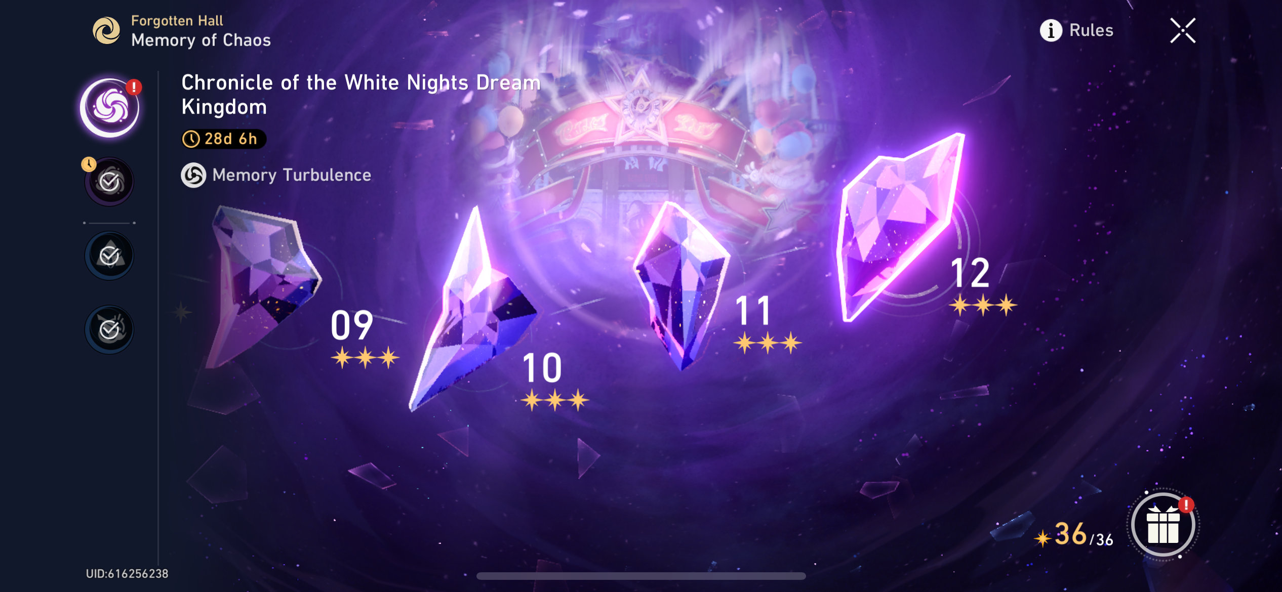Finally beat this MoC 12 Aventurine boss! ONLY 572 attempts! Honkai ...