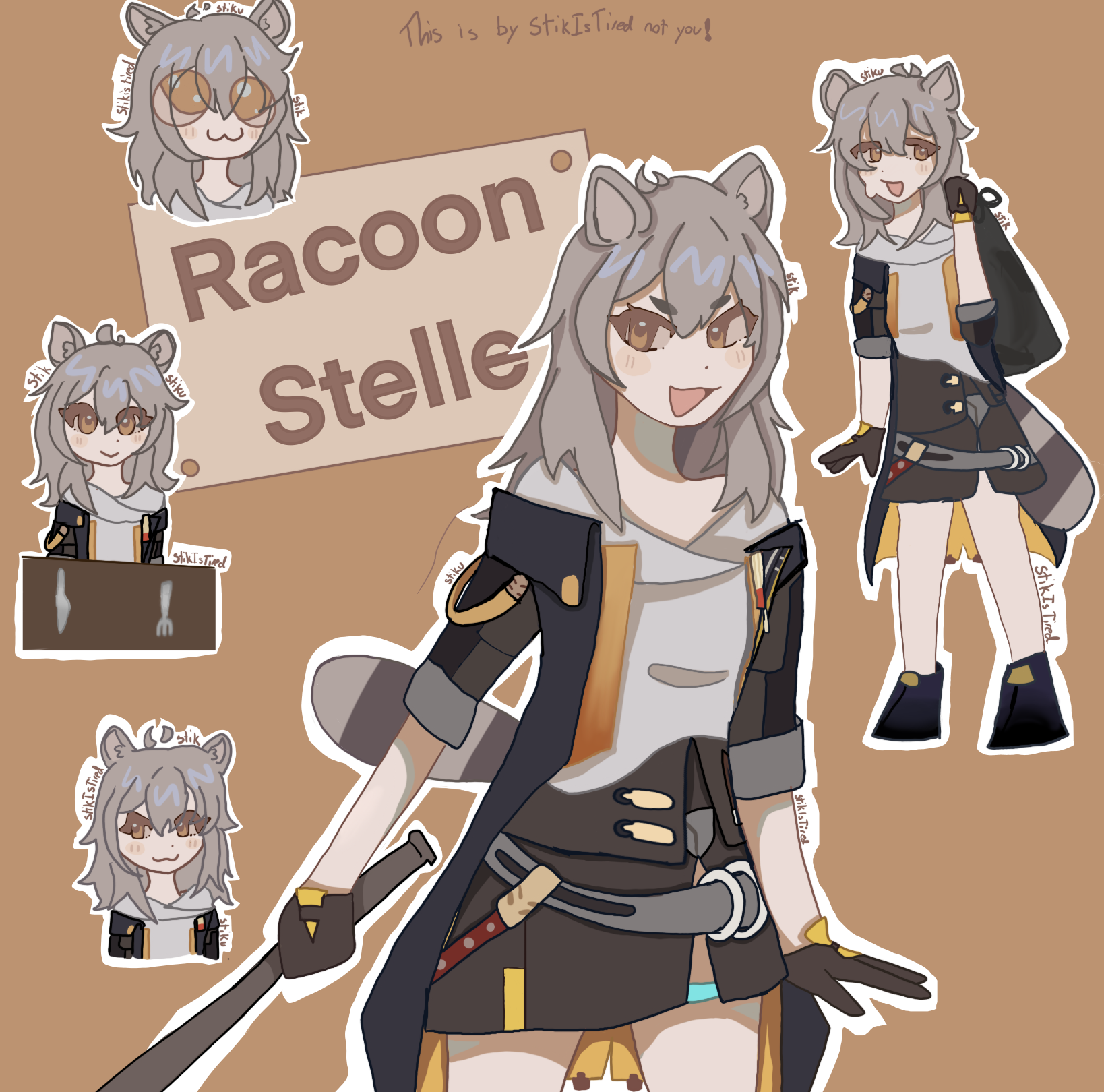 HEHE, Racoon Stelle Honkai: Star Rail | HoYoLAB