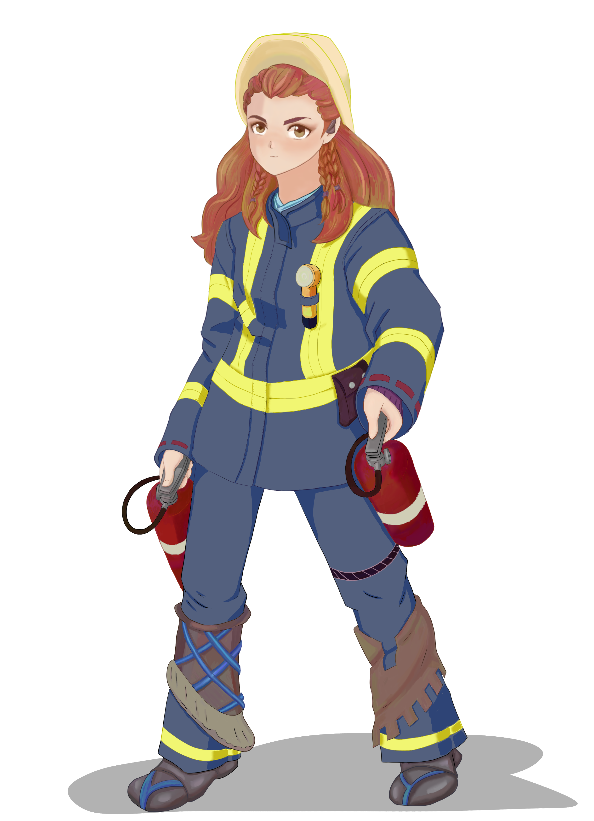 Alloy would make a great firefighter, good luck everyone! Genshin ...