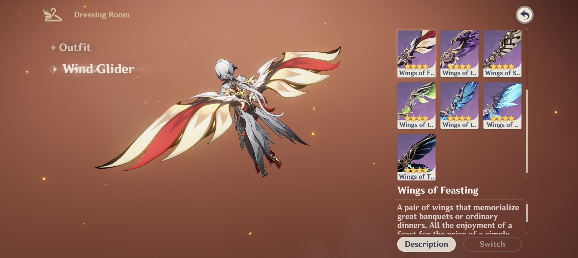 Take flight! Which Wind Glider do you have Father wearing? Genshin ...