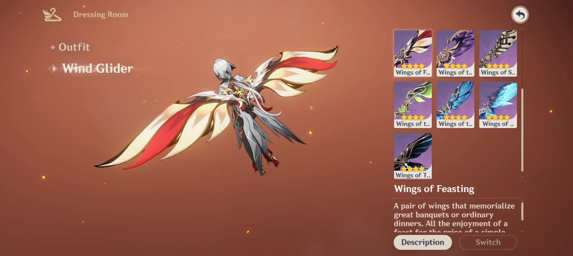 Take flight! Which Wind Glider do you have Father wearing? Genshin ...