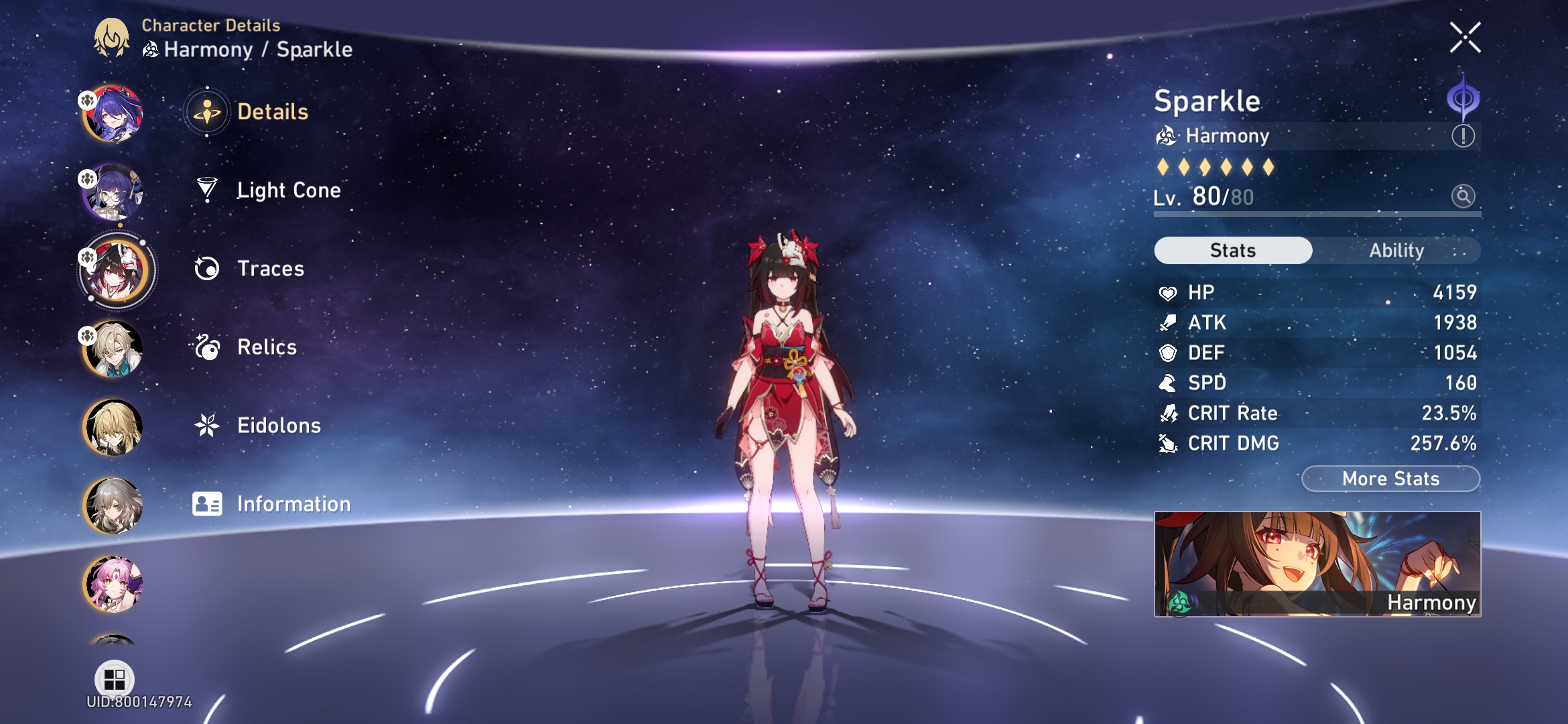 speed tuned Sparkle Honkai: Star Rail | HoYoLAB