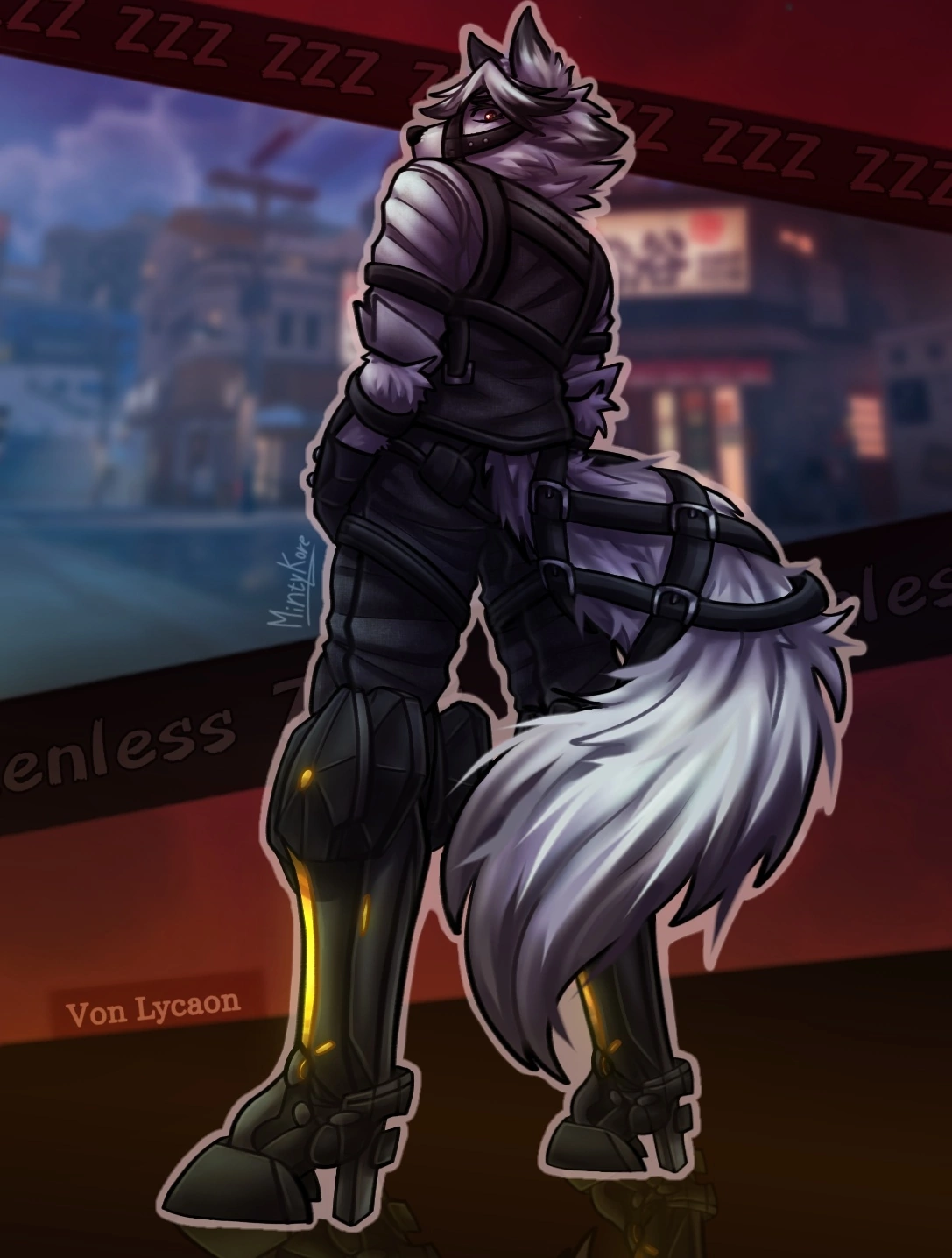 Fluffy Lycaon Zenless Zone Zero | HoYoLAB