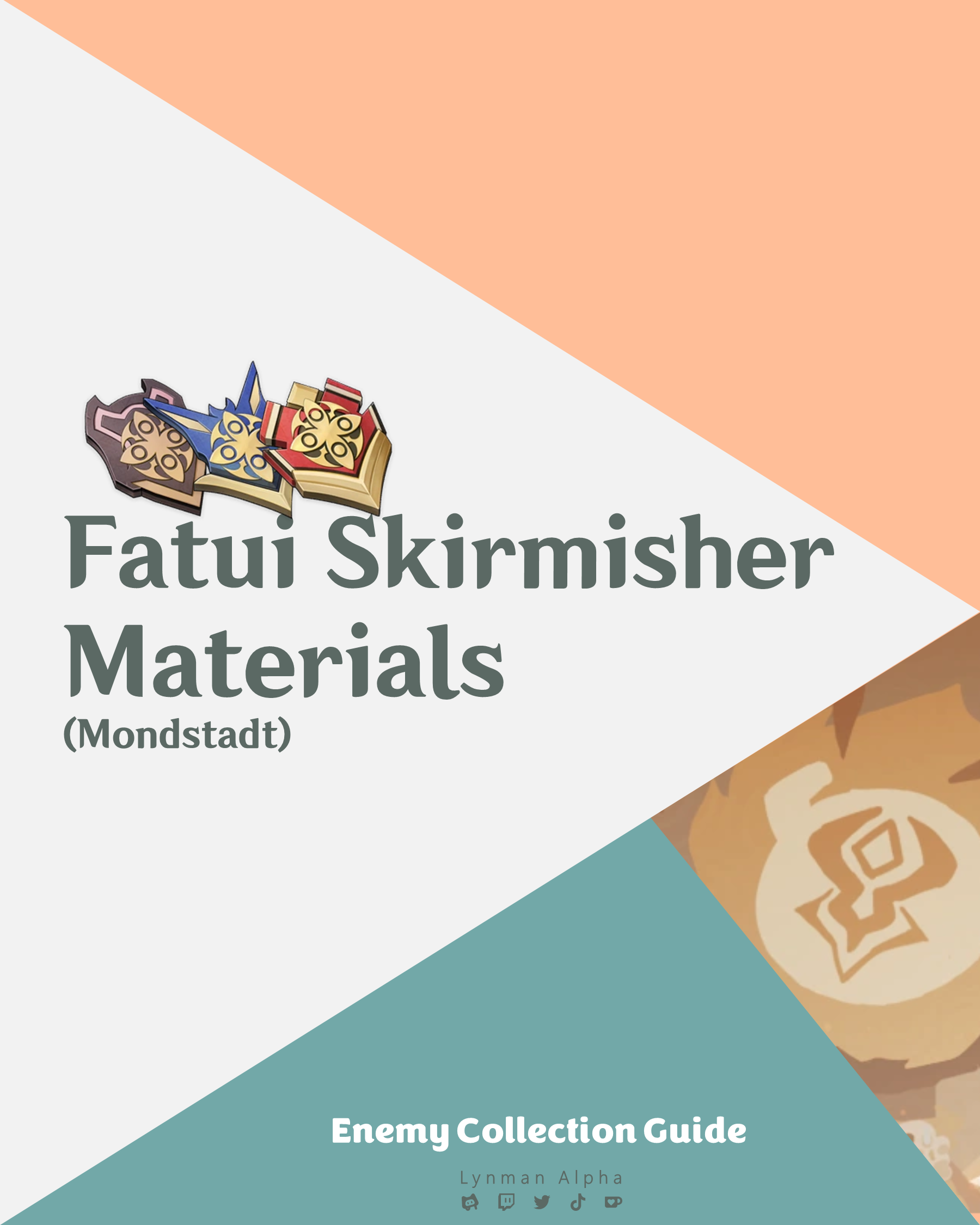 Fatui Skirmisher Materials (Mondstadt) | Enemy Collection Guide ...