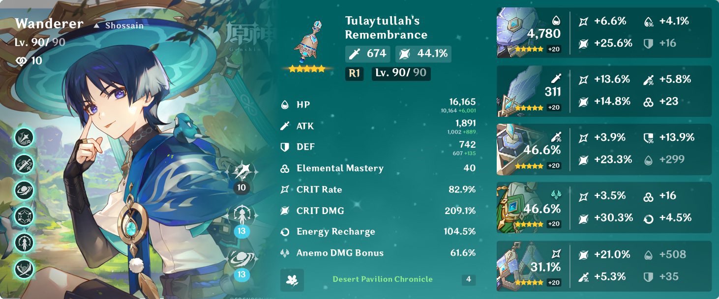 scara build… Genshin Impact | HoYoLAB