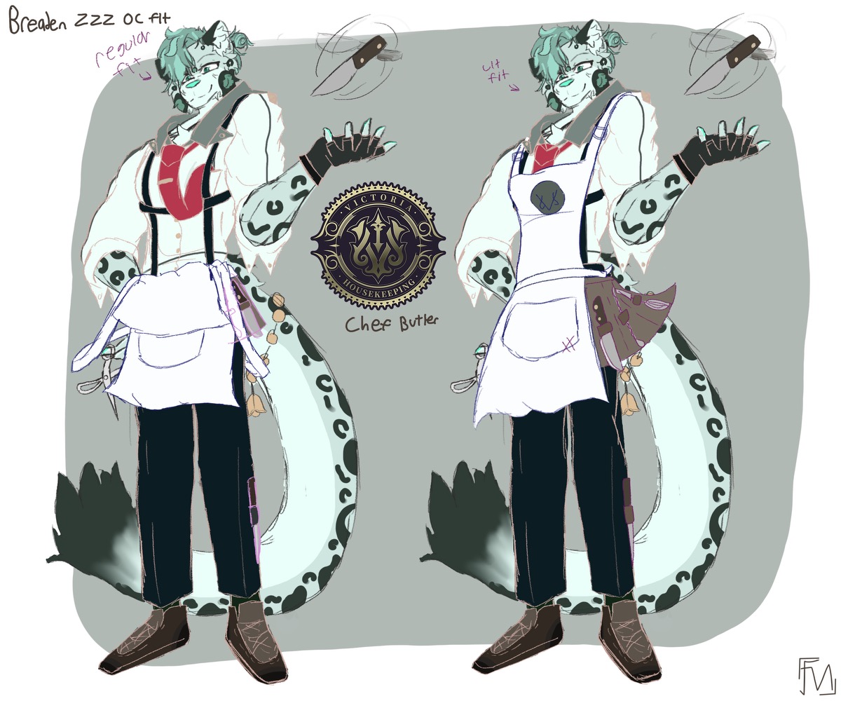 I turned one of my ocs into a ZZZ character Zenless Zone Zero | HoYoLAB