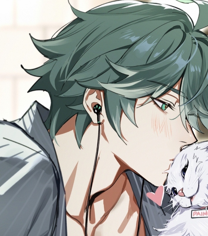 I've never wanted to be a cat more in my life 😭 (©️ eriimyon) Genshin ...