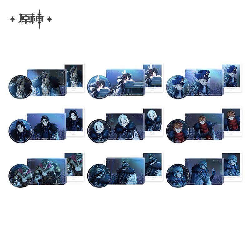 New Fatui official merch dropped! Genshin Impact | HoYoLAB