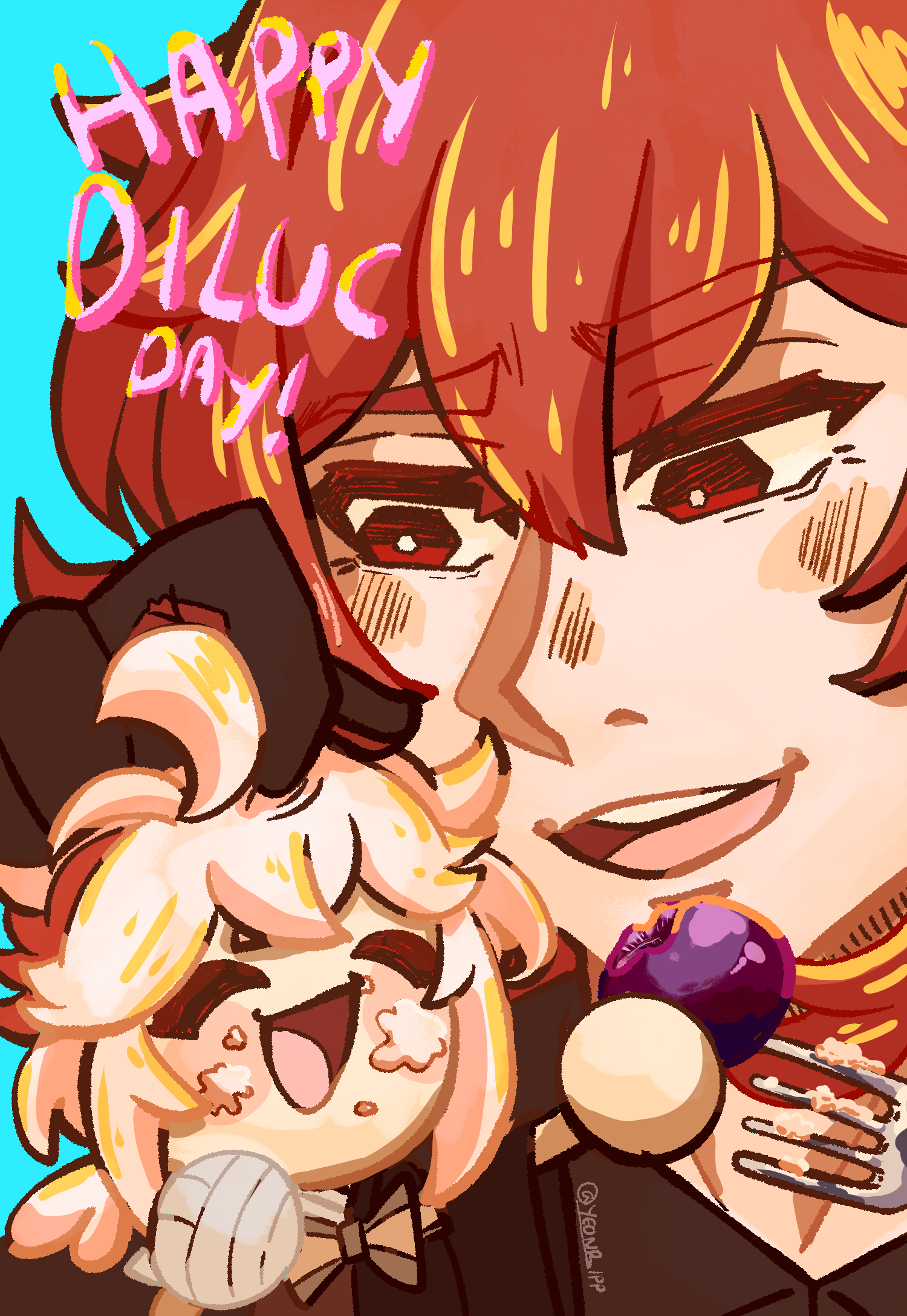 Happy Diluc Day! Feat. Kazuha Genshin Impact | HoYoLAB