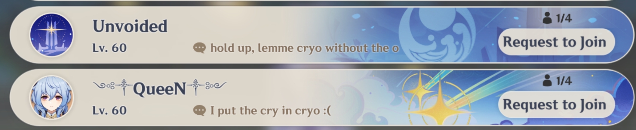 the first one is so perfect Genshin Impact | HoYoLAB