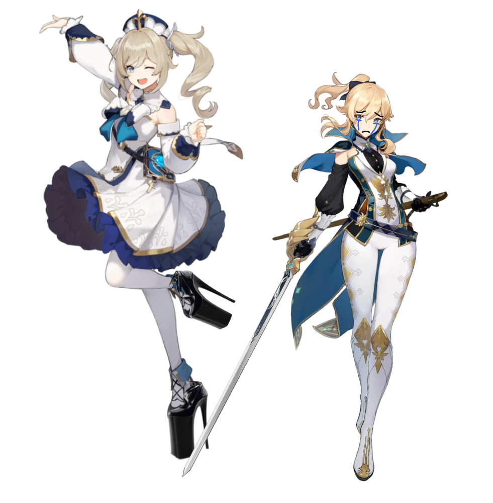How to make barbara taller than her big sister: Genshin Impact | HoYoLAB